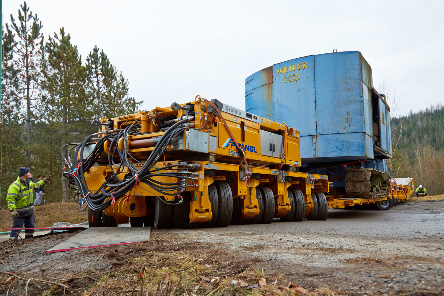 Excavator transport